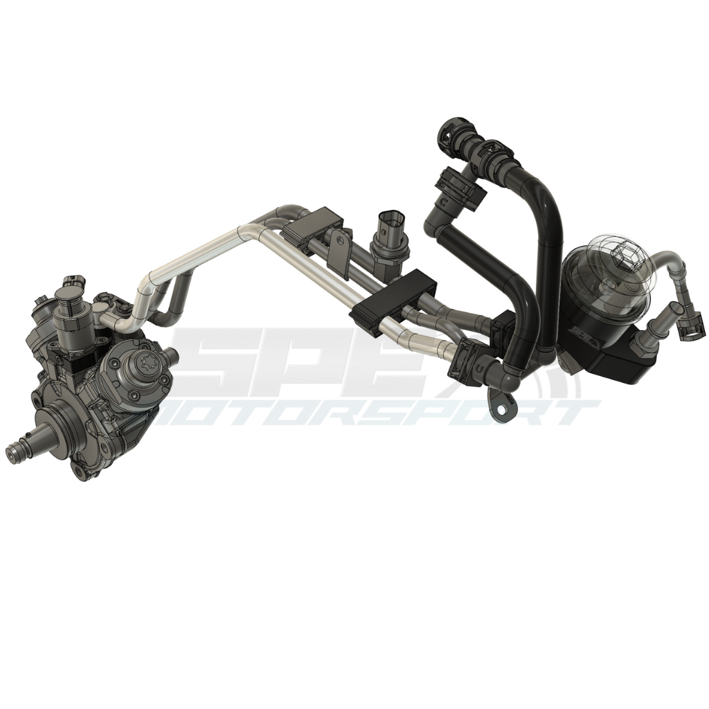 SPE Motorsport 2011+ 6.7L Powerstroke CAT High Efficiency Fuel Filter ...