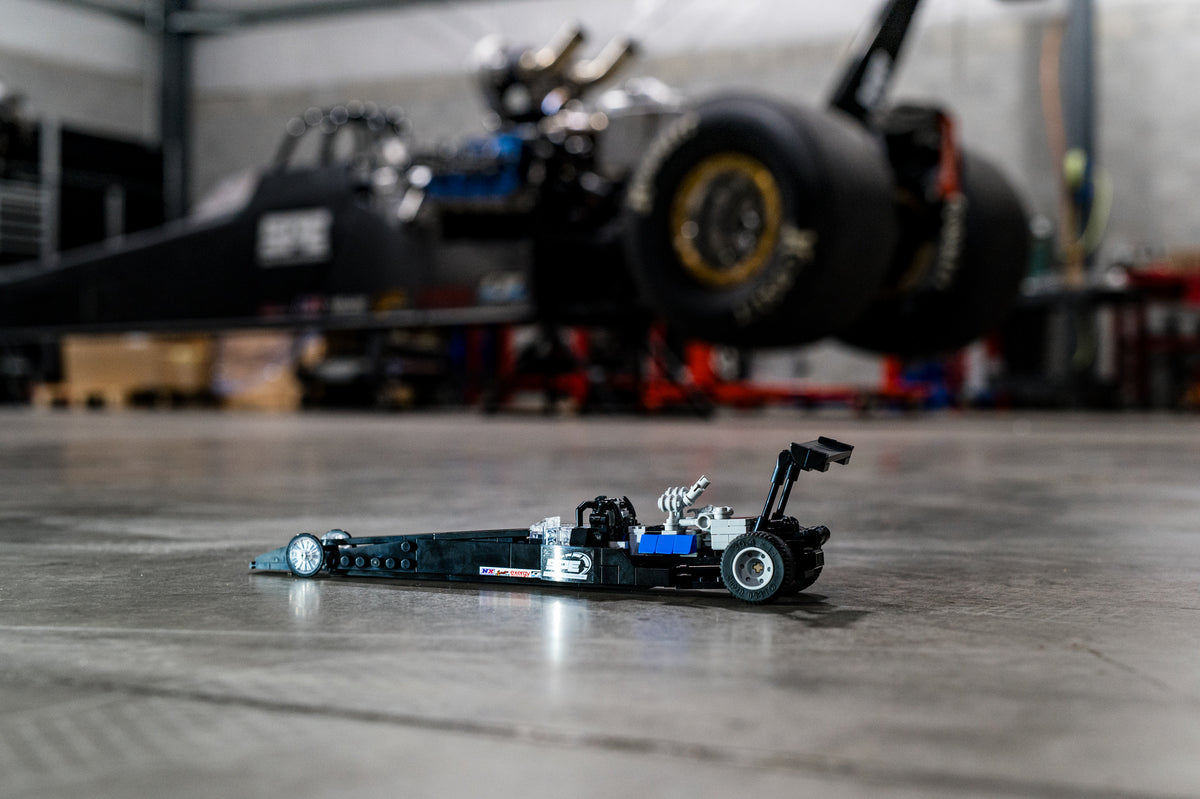 SpeedBlocks "SPE Rail— 6.7L Powerstroke Powered Dragster" Interlocking ...