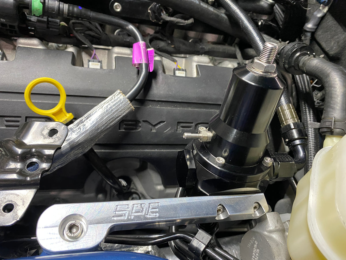 SPE Motorsport S550 Fuel Regulator Mount - Snyder Performance Engineering